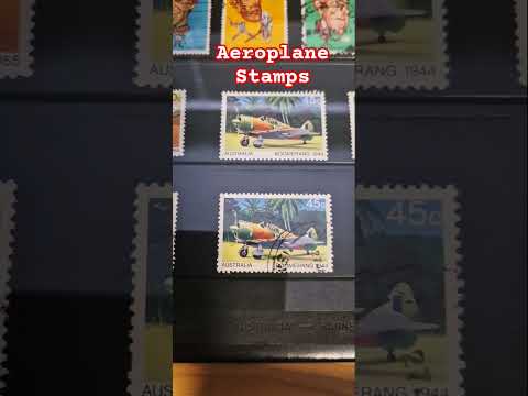 These Aeroplane Stamps Are So Cool!
