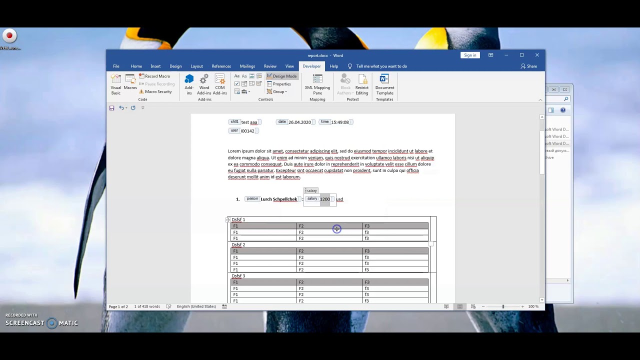 Best way to generate Microsoft Word docx documents using ABAP (video instruction)