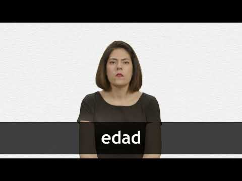 English Translation of “EDAD” | Collins Spanish-English Dictionary