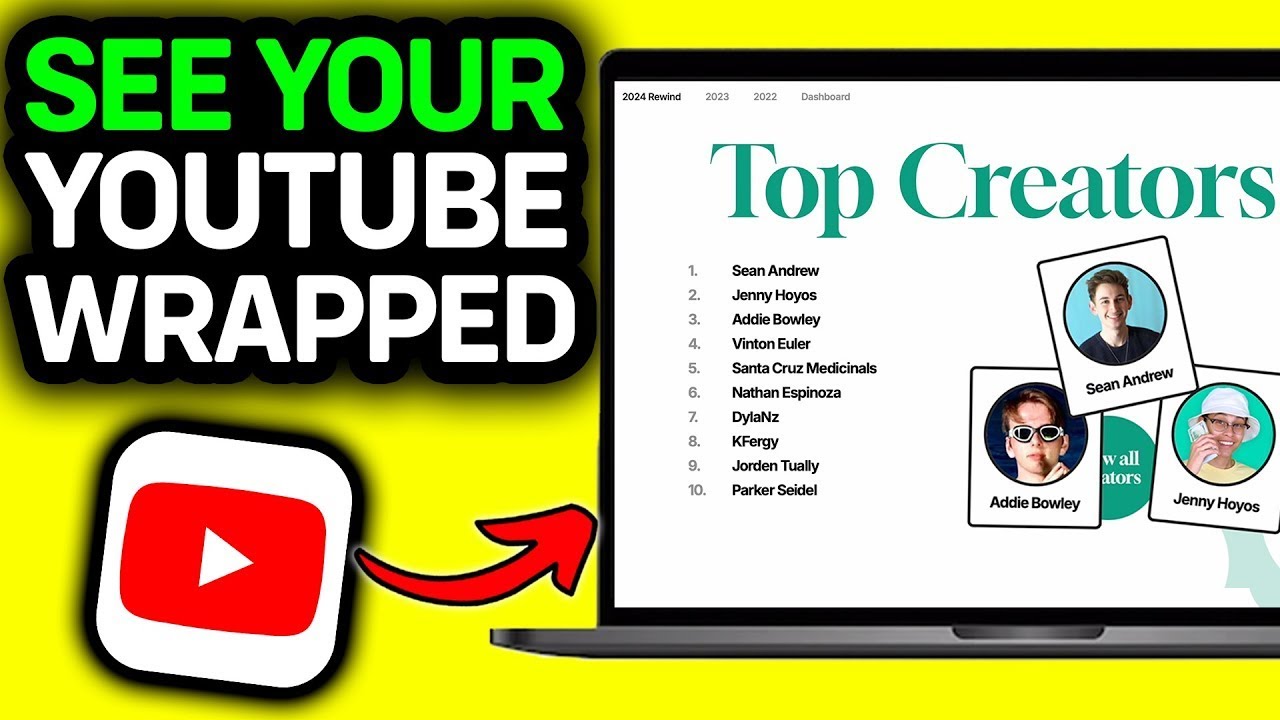 DECEMBER 2026! How To See Your Most Watched YouTube Channels