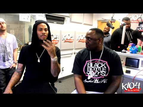 Waka Flocka LIVE In K104 studio With A Bay Bay