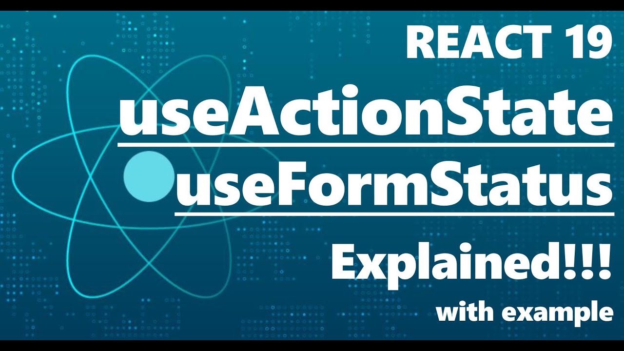 React 19 useActionState|useFormStatus Explained!!!!! with example.