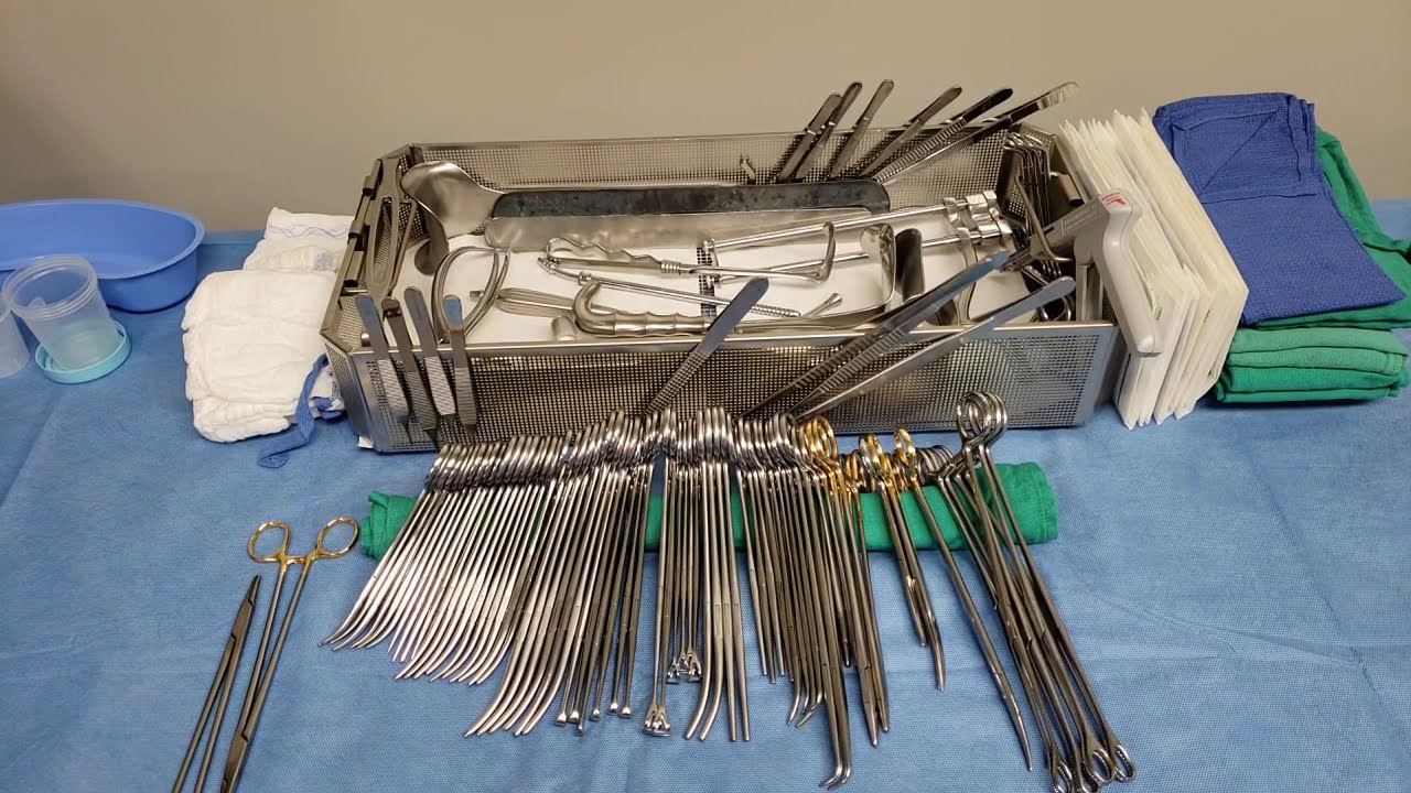 BASIC SET UP: EX LAPAROTOMY