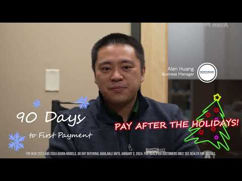 Acura 90 Day Deferral Program!