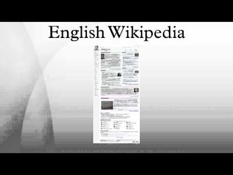 English Wikipedia