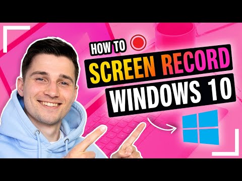 How to Screen Record on Windows 10 (EASY)