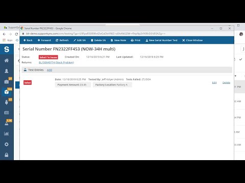 Testing & Problem Tracking