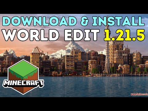 How To Download & Install World Edit In Minecraft 1.21.5