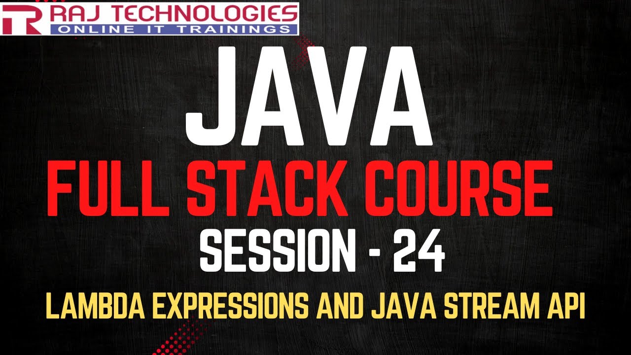 Become a FULL STACK Java MASTER | Lambda Expressions and Java Stream API