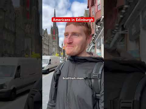 American Tourists In Edinburgh | #scotland #us #edinburgh #edfringe #american #scottish #harrypotter
