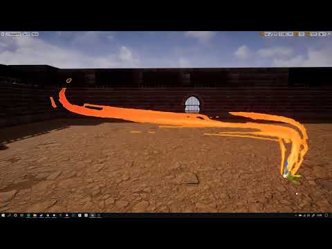 UE 4.24 Niagara Ribbon Tiling - Real Time VFX