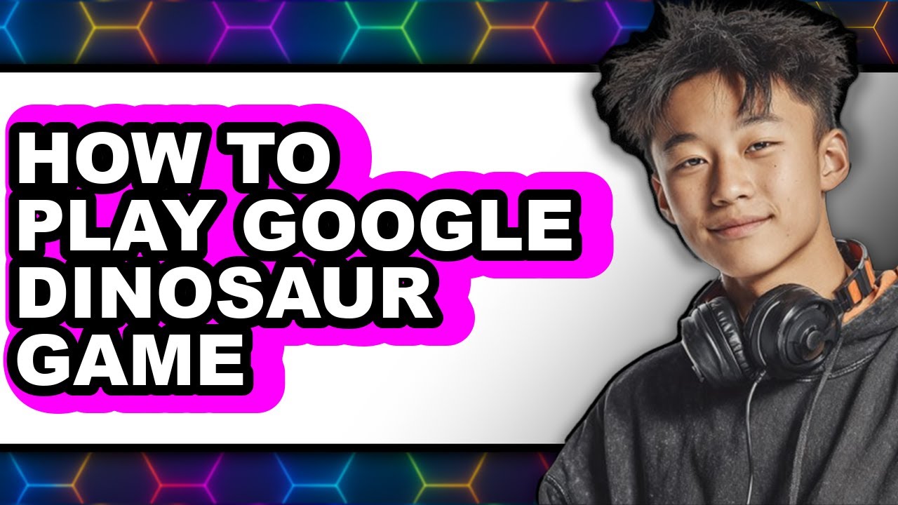 How to Play Google Dinosaur Game (easy Method)