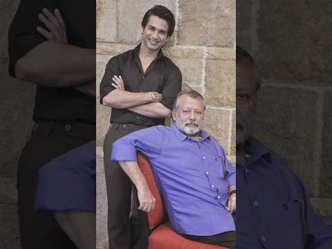Shahid Kapoor with His Mom & Dad 😍💕👌 Mother Neelima Azeem & Father Pankaj Kapur #shahidkapoor