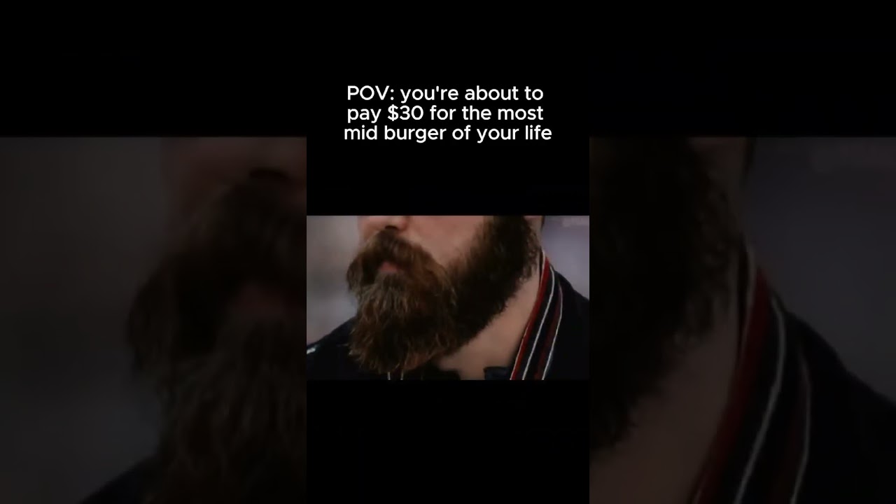 $30 for the most mid burger