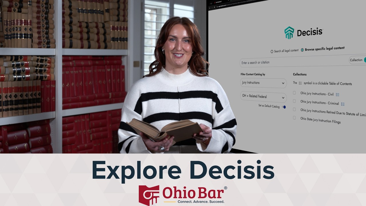 Exclusive Ohio Bar Benefits: Explore Decisis®