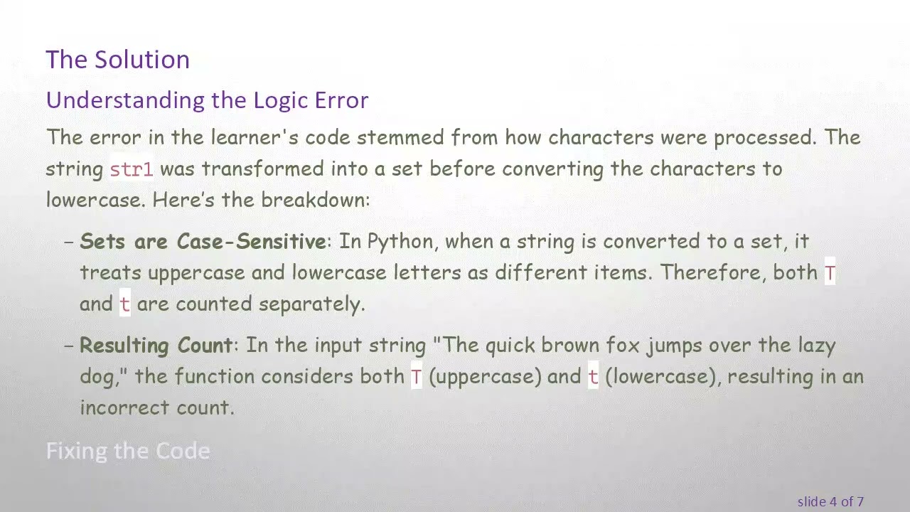 Understanding the Pangram Check: Solving a Python Coding Challenge