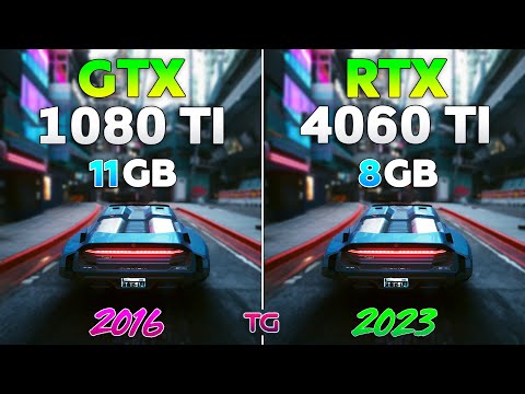 GTX 1080 Ti vs RTX 4060 Ti - Test in 10 Games