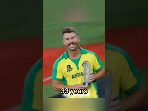 david warner age transformation #shortvedios #cricket #shortvedios