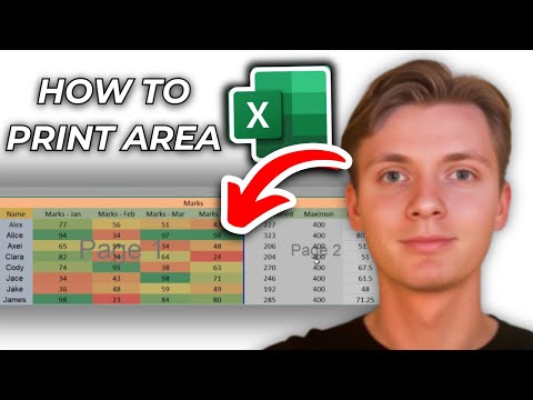 How To Set Print Area In Excel