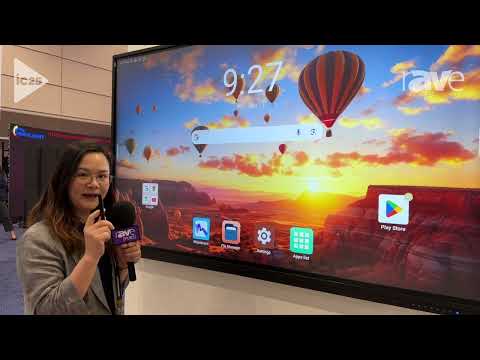 InfoComm 2025: WenTech Demonstrates 75?Inch RK3576 AI?Chipset Interactive Touch Panel