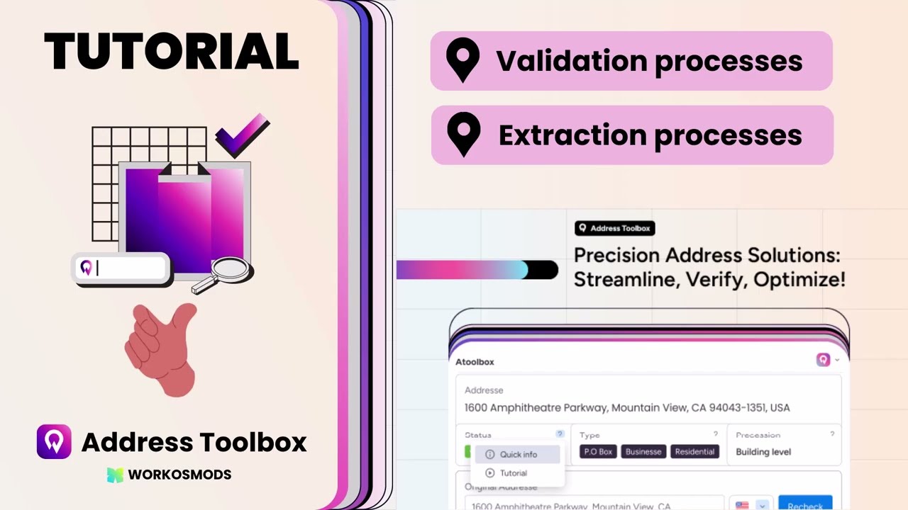 Tutorial of Address Toolbox on Monday.com