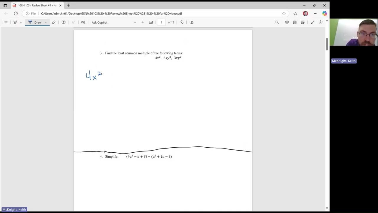 GEN 103 Final Exam Review