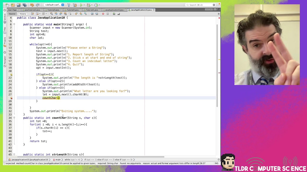 Java Programming Tutorial 11 - SubRoutines