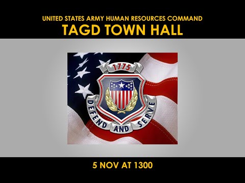 TAGD Townhall 5 NOV  2020
