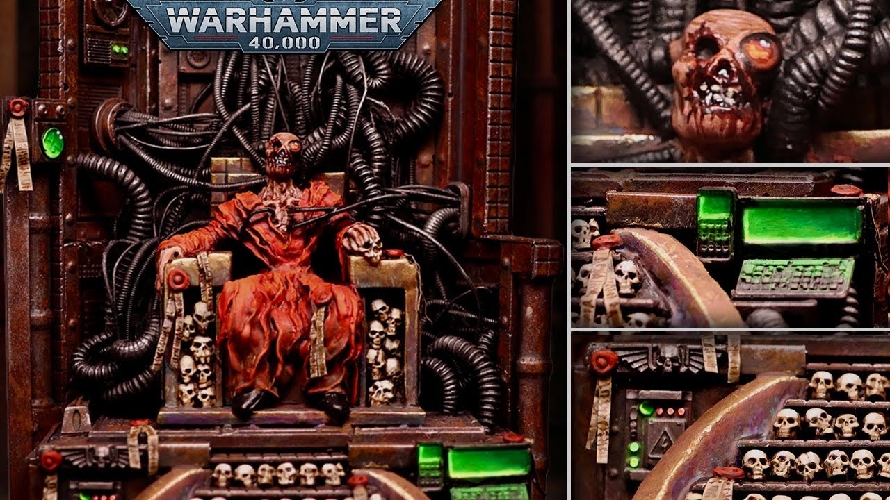 I Built the Emperor from Warhammer 40k