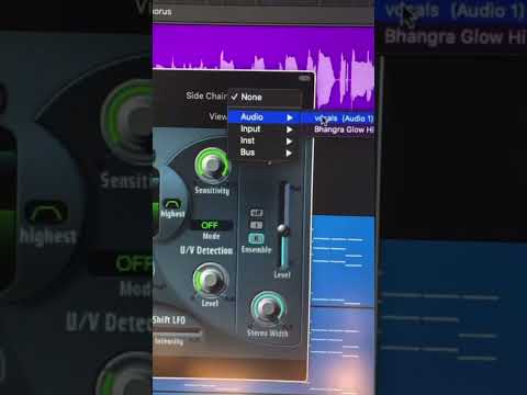 How to use vocoder in Logic Pro #logicpro #musicproducers #femaleproducer