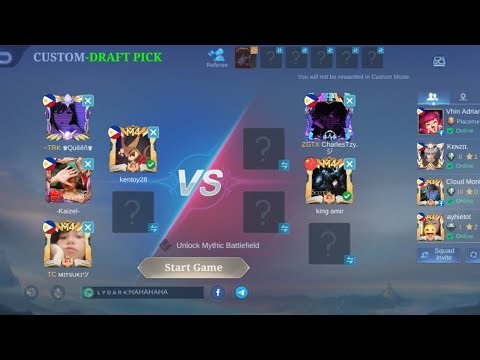5v5 scrim in ml must watch friendly game nauwi sa...