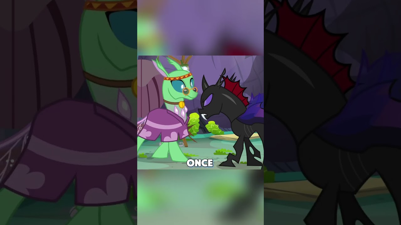 Pharynx is the only changeling who refused to reform#mylittlepony #cartoon
