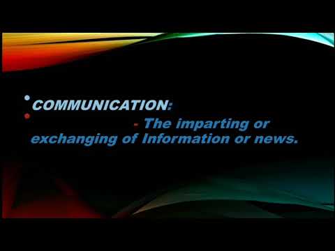 Transactional Model of Communication