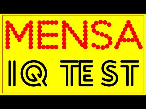 Mensa IQ Test (Standard Mensa Intelligence/IQ Practice Test/games for kids) : 10 Questions