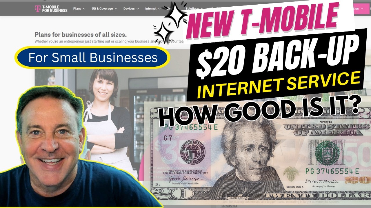 🔴New T-Mobile for Business Backup Internet, only $20/mo!