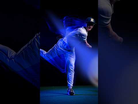 Slow Shutter, Rear Curtain Sync at Baseball Media Day using Westcott FJ400s and Aputure 300C - BTS