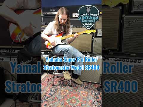 *Video* Yamaha Super R'n Roller Stratocaster Model SR400 Made | Reverb