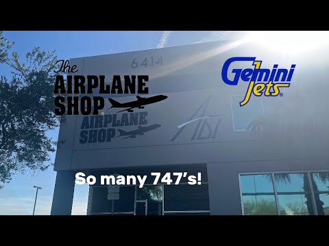 The ADI Airplane shop Las Vegas Nevada walk through. Where aviation models are made!!