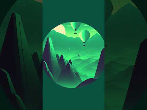 A.I. generates beautiful emerald landscape art (part 7)