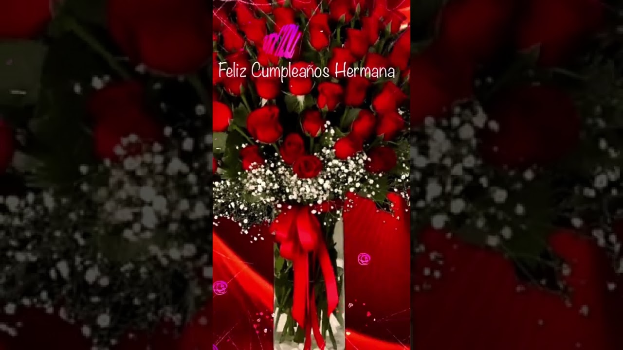 Cumpleaños Hermana