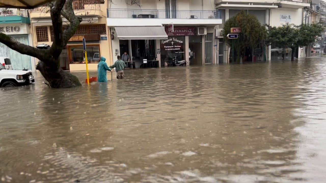 Κακοκαιρία: «Σαρώνει» τη Δυτική Ελλάδα, μεγάλα προβλήματα στη Ζάκυνθο ...