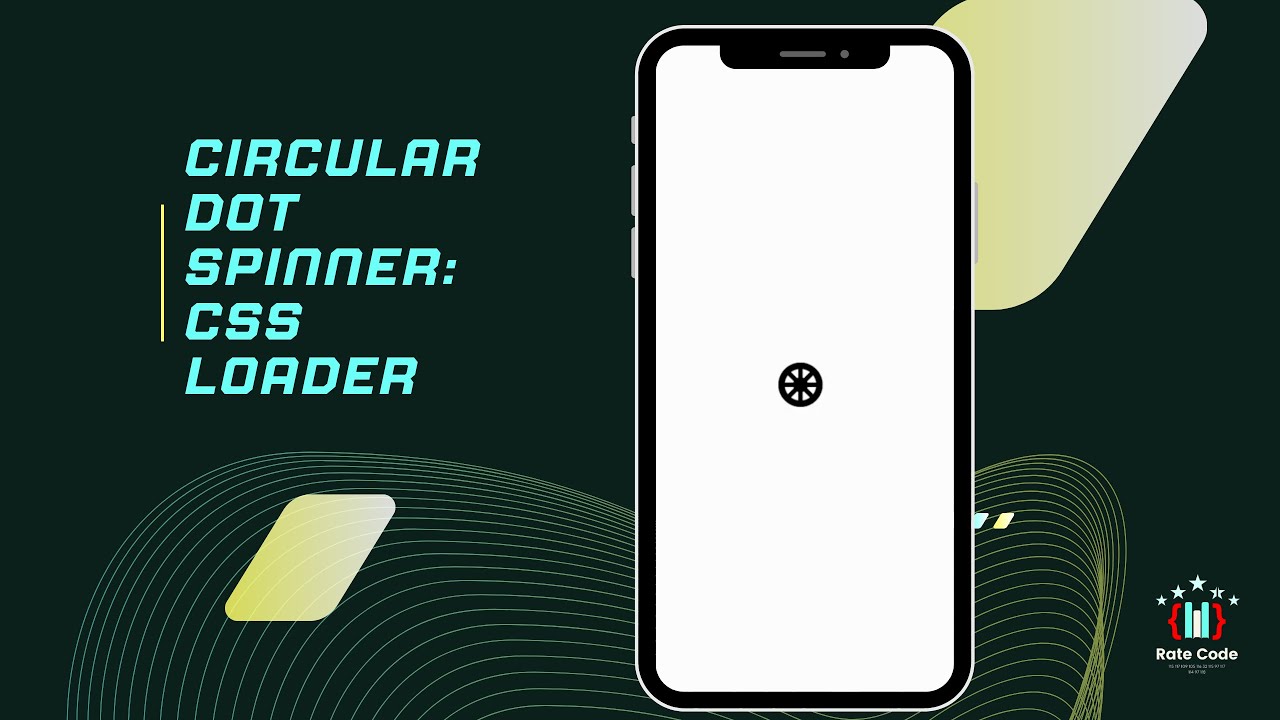 4. Circular Dot Spinner  CSS Loader Animation #css #webdevelopment #react