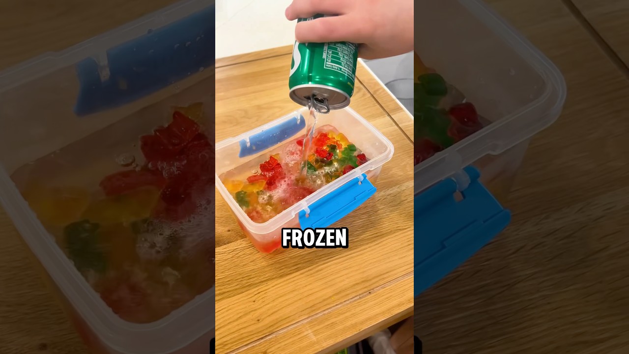 We made Sprite Gummy Bears! 🧪