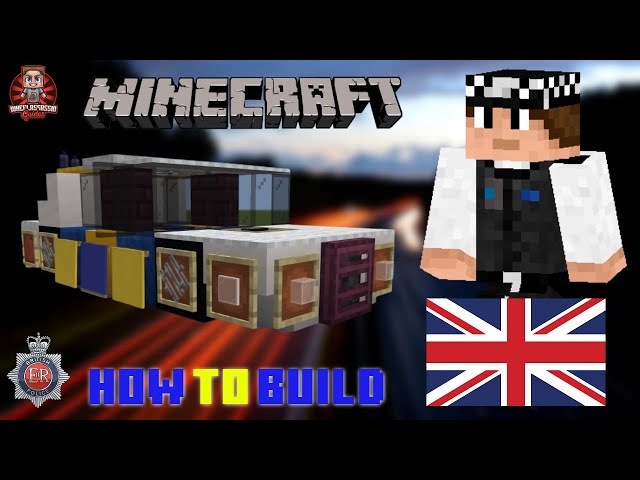 A British Police car!! Minecraft Map