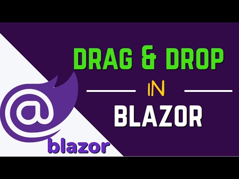 Learn How to use Drag Drop in Blazor - Mind Luster