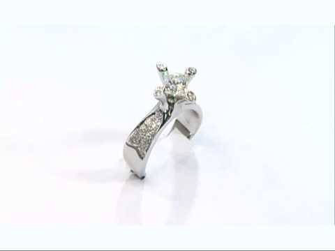 Dali inspired diamond ring from Diamonds-usa.com
