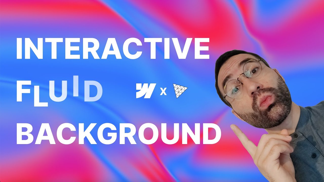 Interactive Fluid Gradient Background in Webflow (No Code Tutorial)