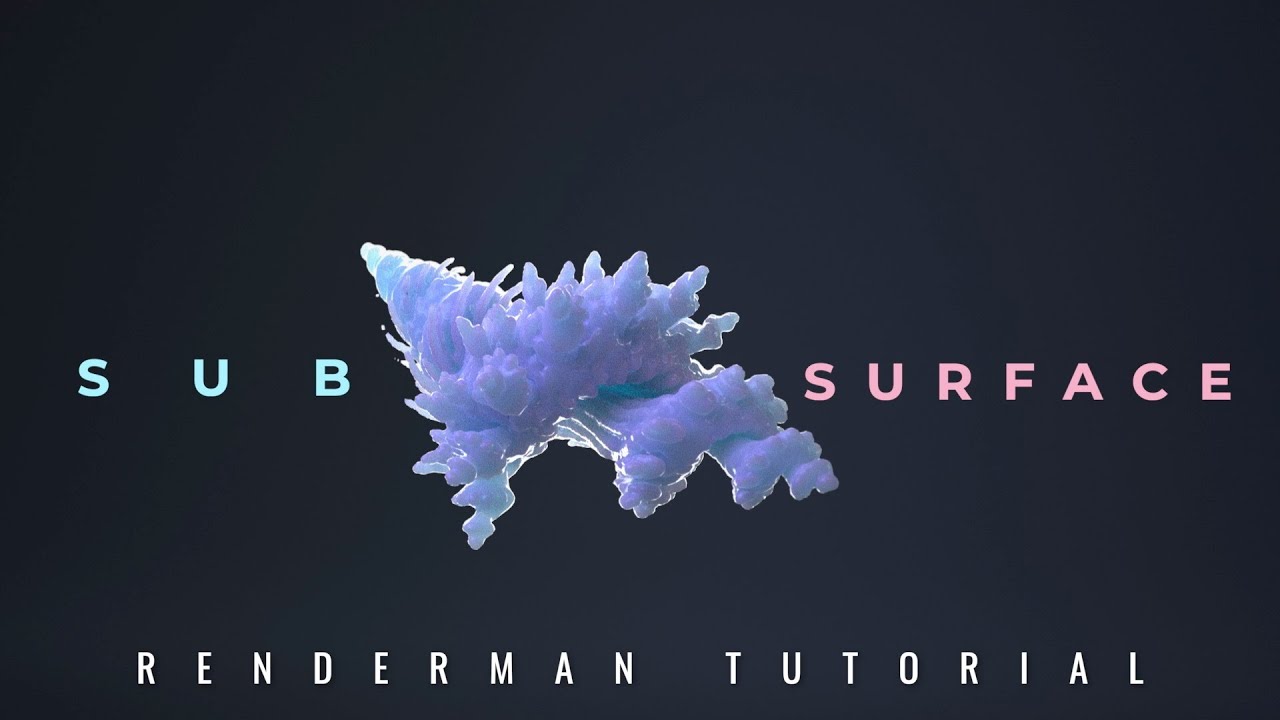 Renderman - Subsurface Scattering