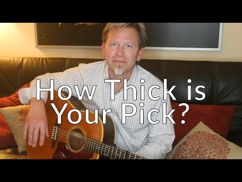 How THICK is Your PICK? - How to choose the right PICK GAUGE - Guitar Discoveries #2