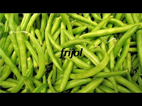 How to say bean in Spanish